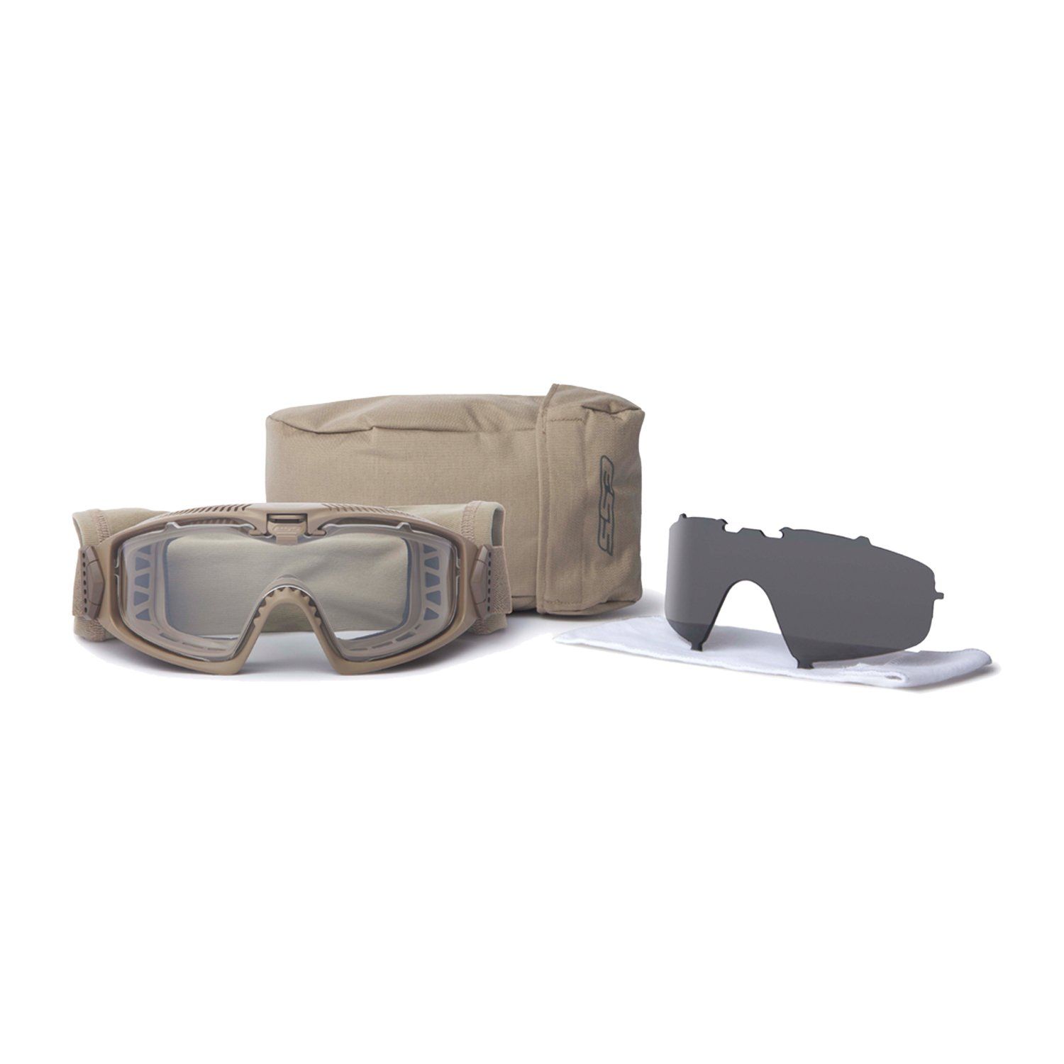ESS Influx AVS Goggles Terrain Tan | UK Tactical