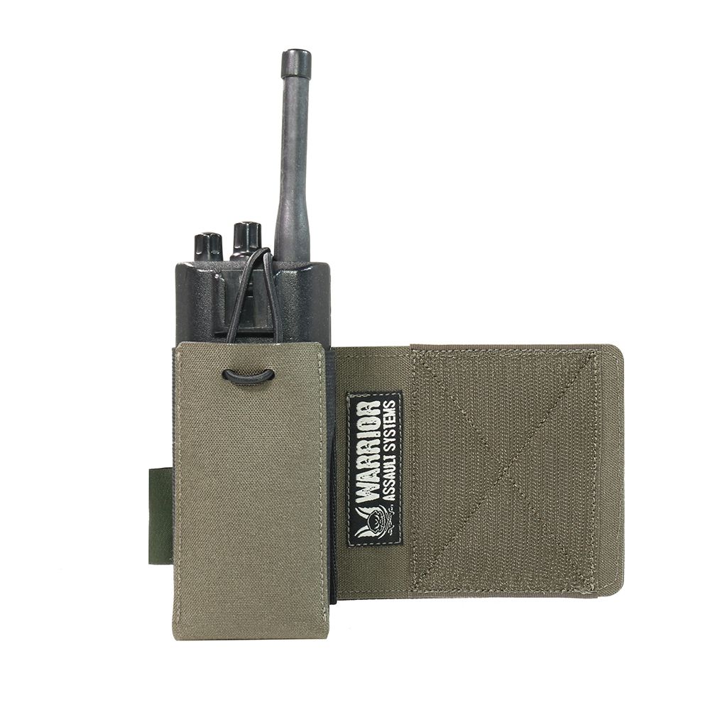 Warrior Laser Cut Wing Velcro Adjustable Radio Pouch Left Side Ranger ...