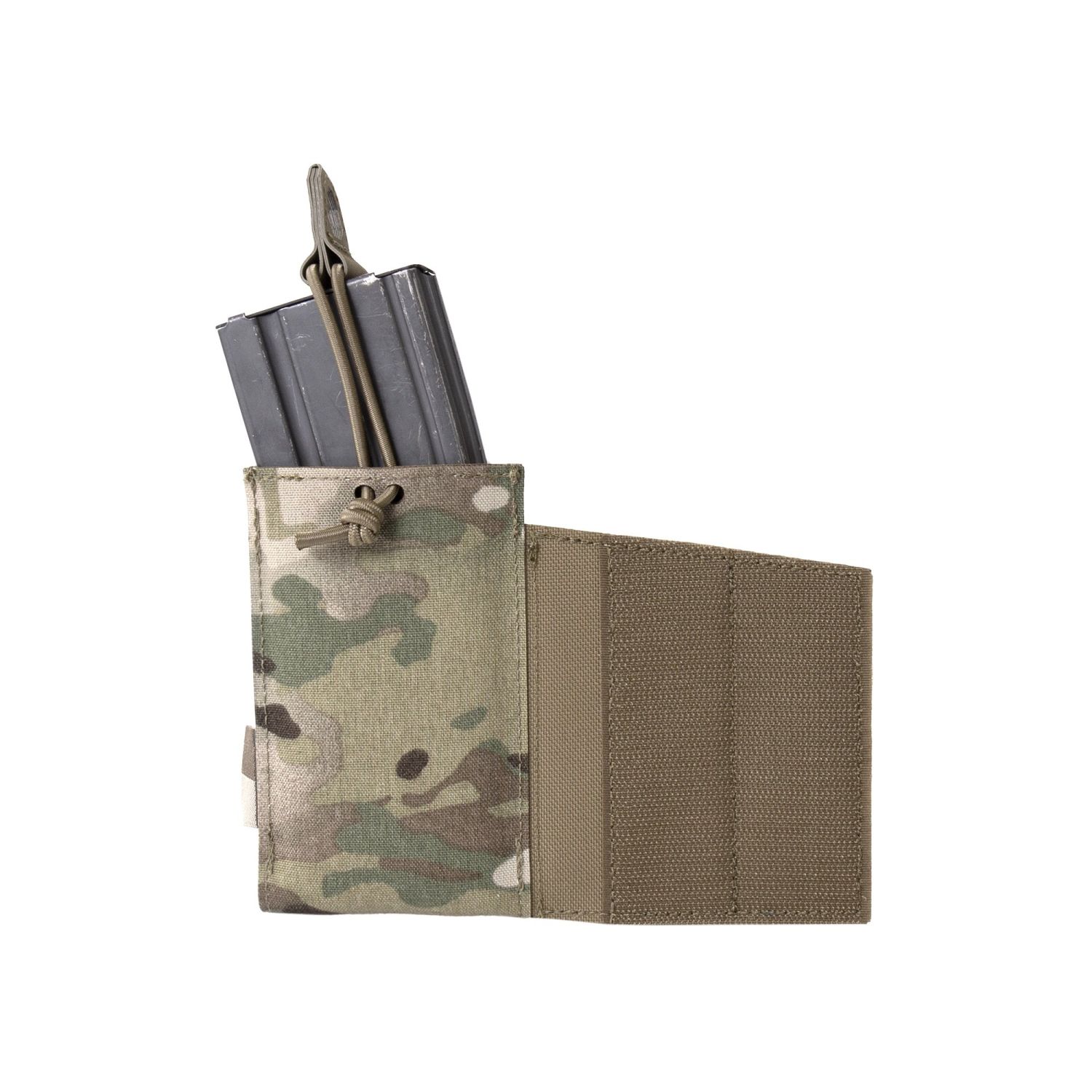 Warrior Lasercut Wing Velcro Single Bungee 5.56 Pouch | UK Tactical