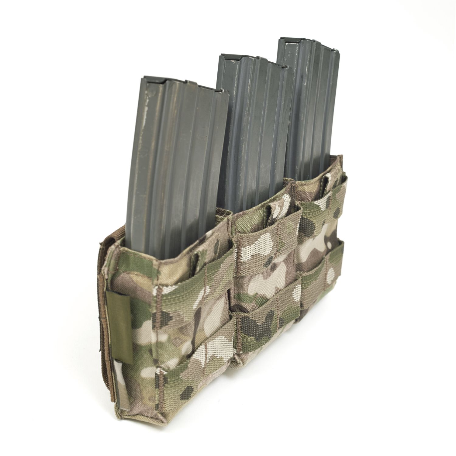 Triple Snap Mag Pouch for M4 5.56 MultiCam | UK Tactical