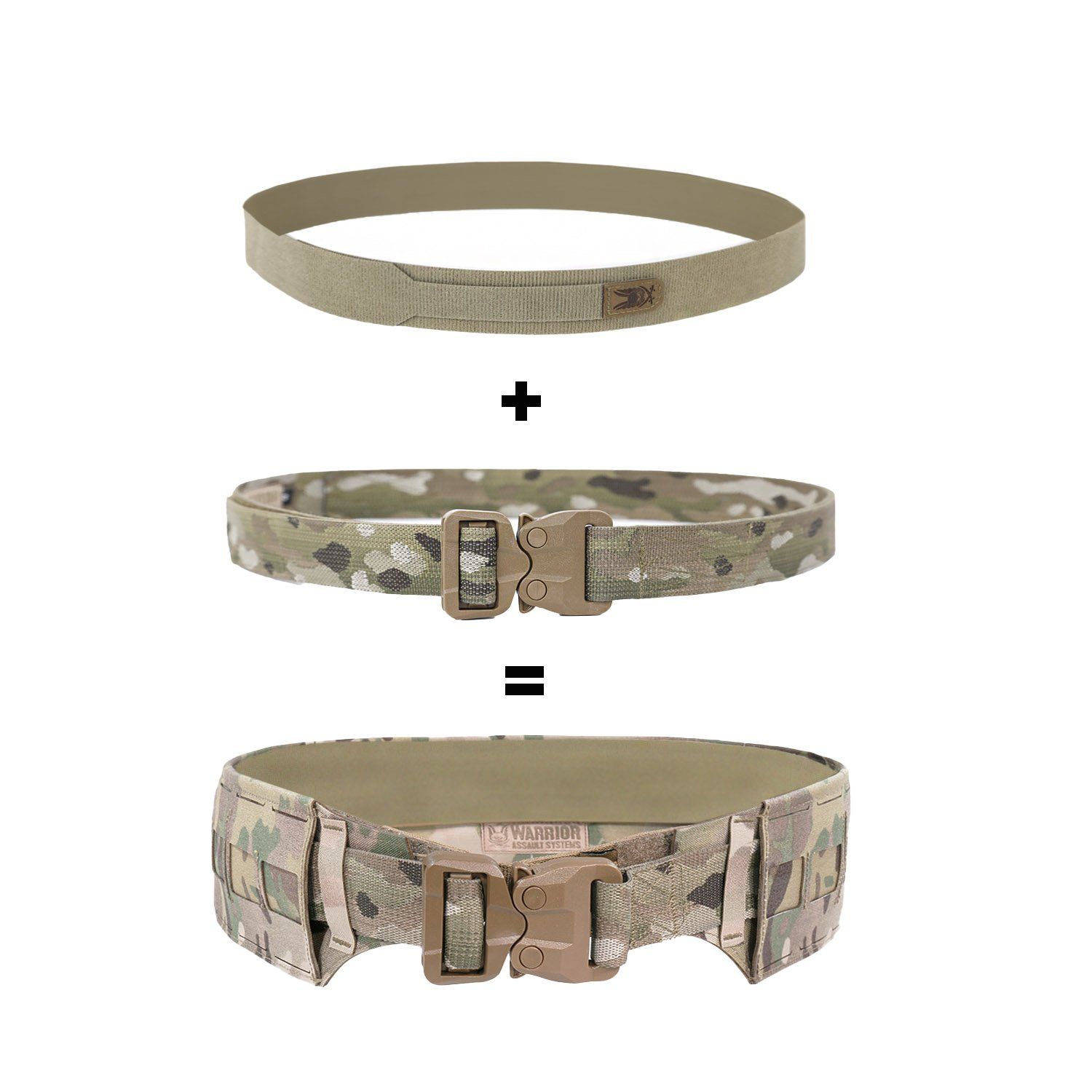 Warrior Low Profile Laser Belt Shooter MK1 - MultiCam | UK Tactical