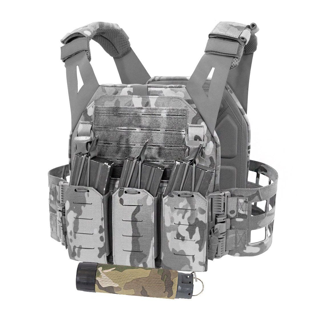 Warrior Laser Cut Wing Velcro IFD Elastic Pouch | UK Tactical