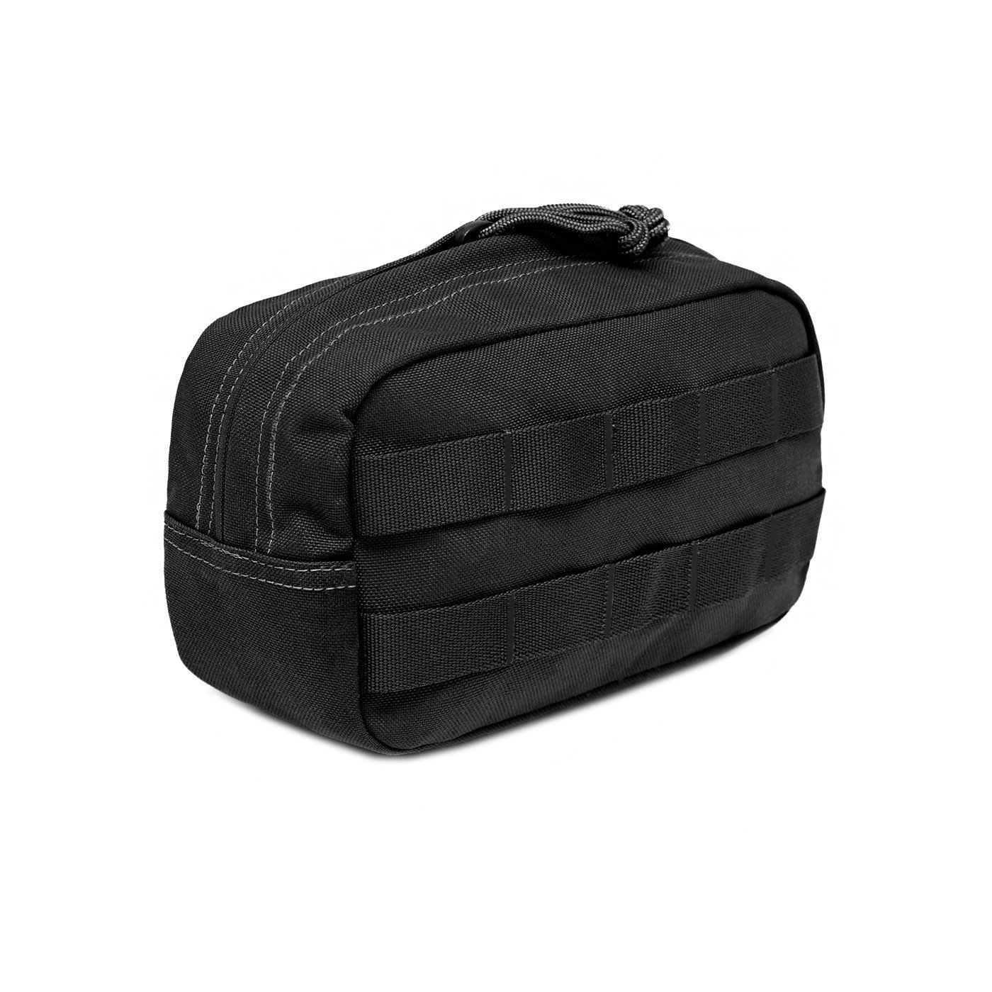 Warrior Medium Horizontal Molle Pouch Black | UK Tactical