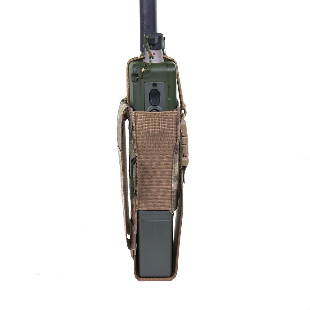 Warrior Laser Cut MBITR / Harris Radio Pouch MultiCam | UK Tactical
