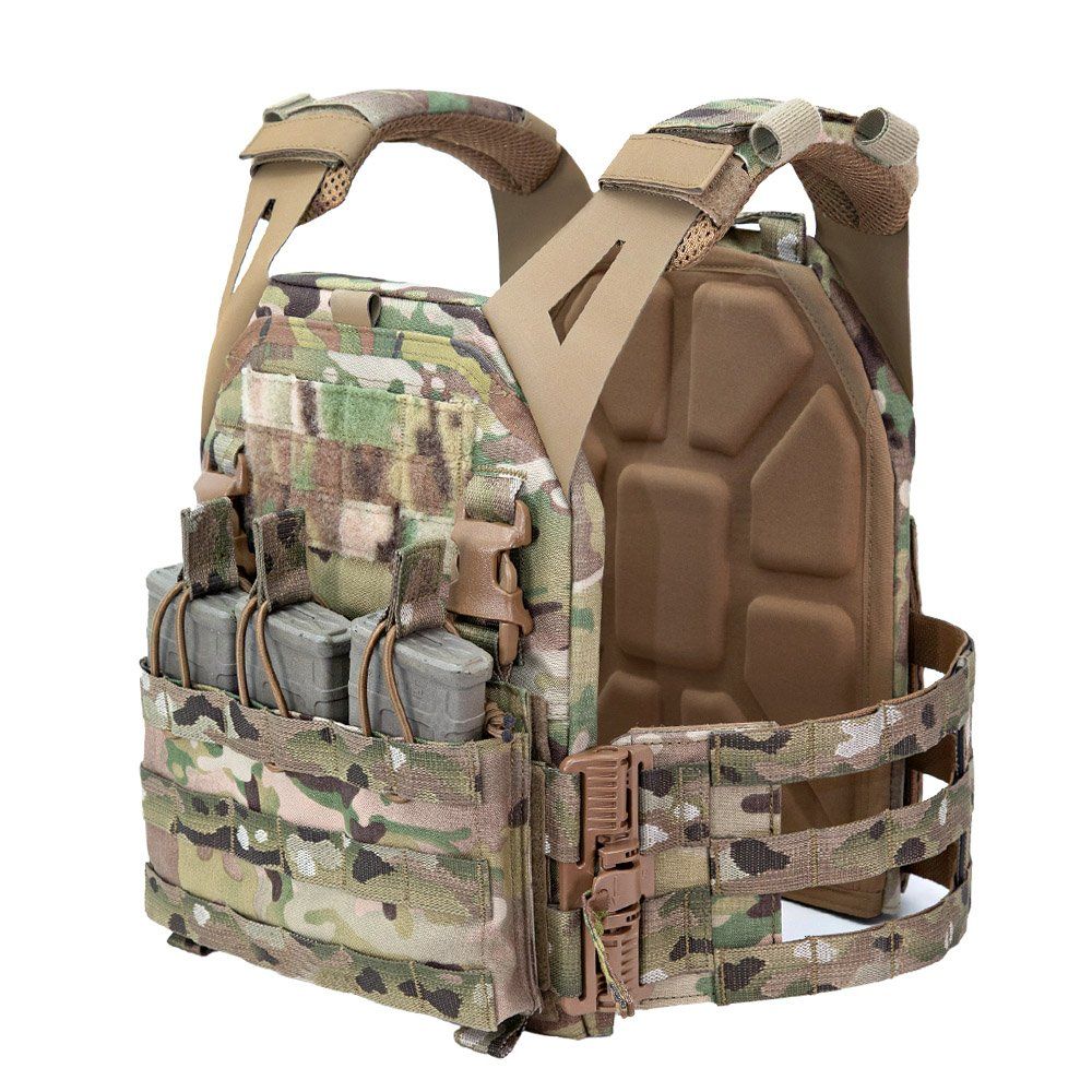 Warrior LPC V2 DFP TMOP Low Profile Plate Carrier Combo with Detachable ...