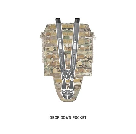 Crye Precision Pouch Zip on Panel 2.0 Multicam | UK Tactical