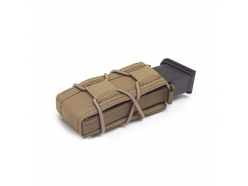 Warrior Single Quick Mag for 9mm Pistol Coyote Tan | UK Tactical