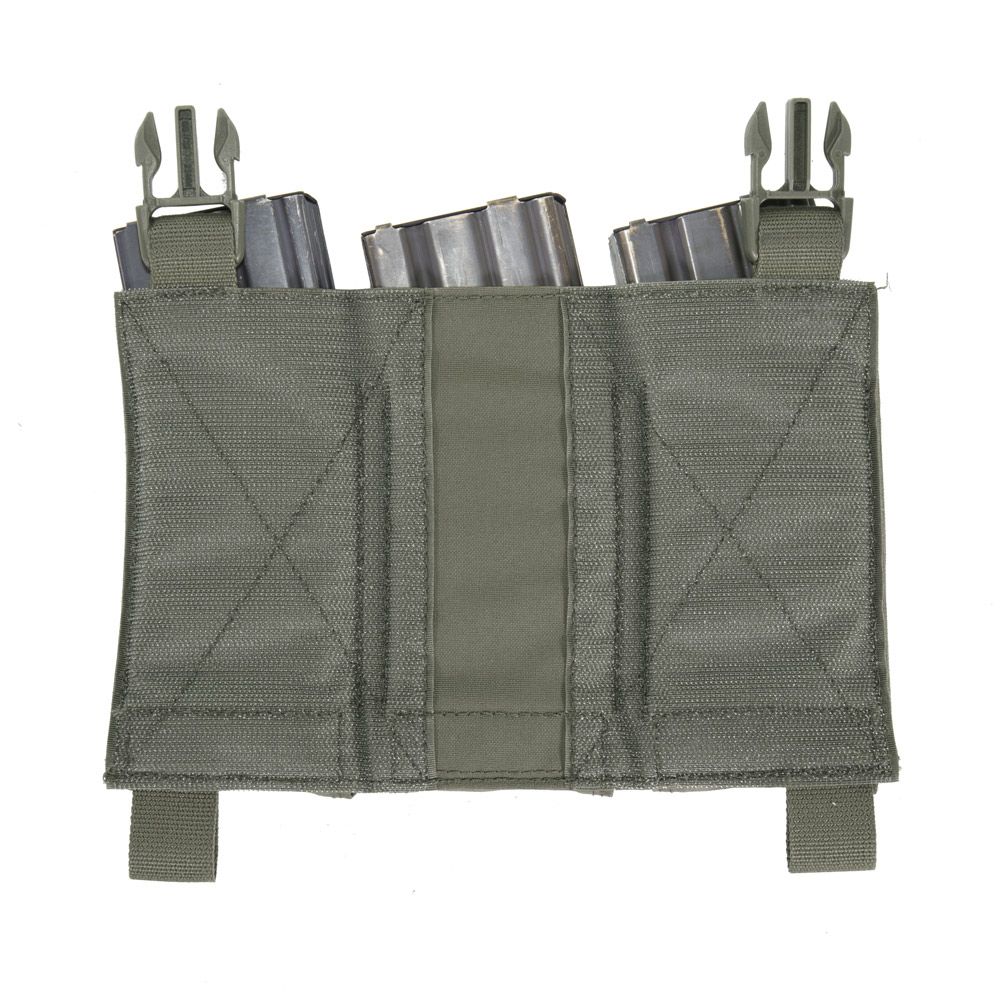 Warrior Detachable Triple Elastic Mag Pouch Ranger Green | UK Tactical