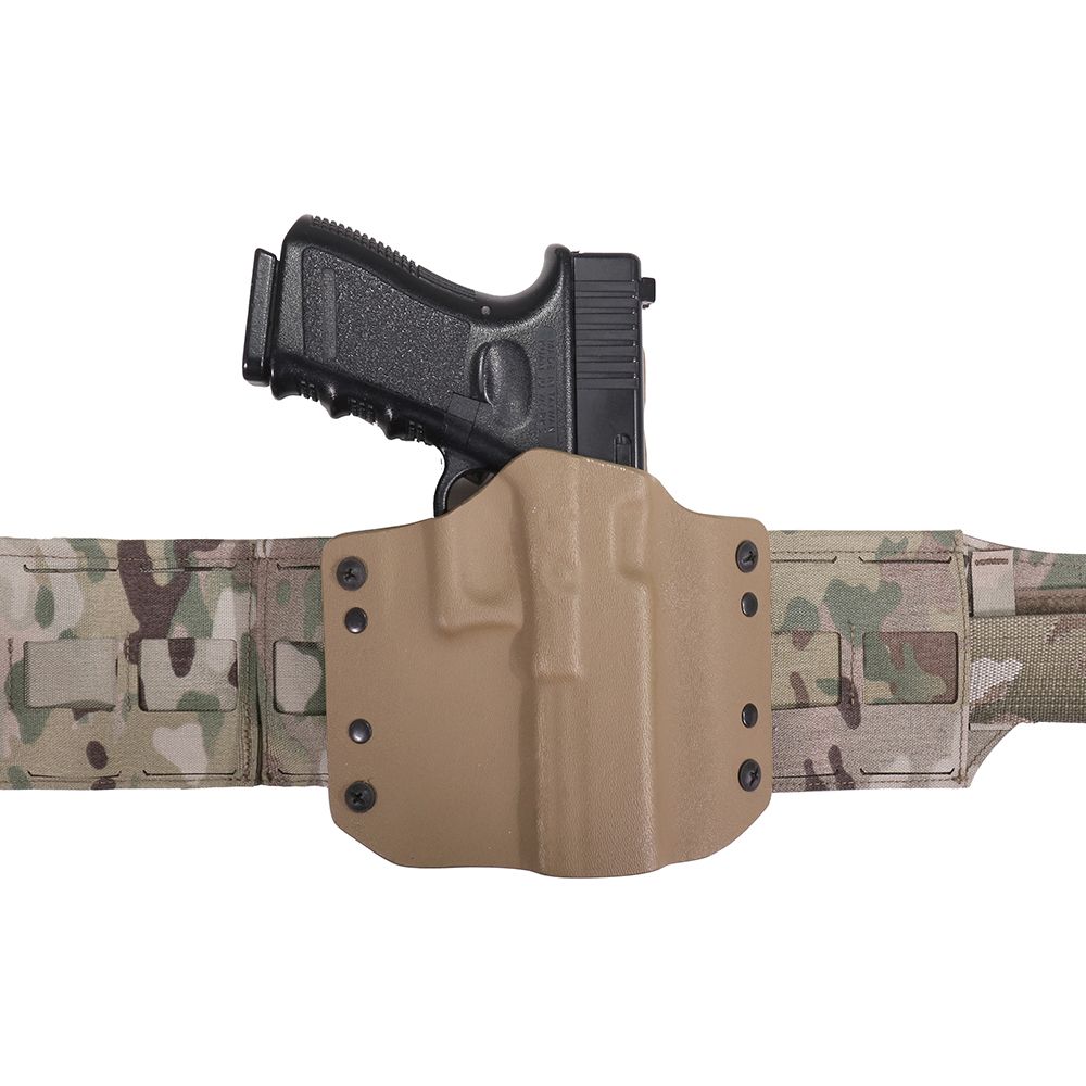 Warrior Laser Cut Low Profile Belt with Polymer Cobra Belt | UK Tactical