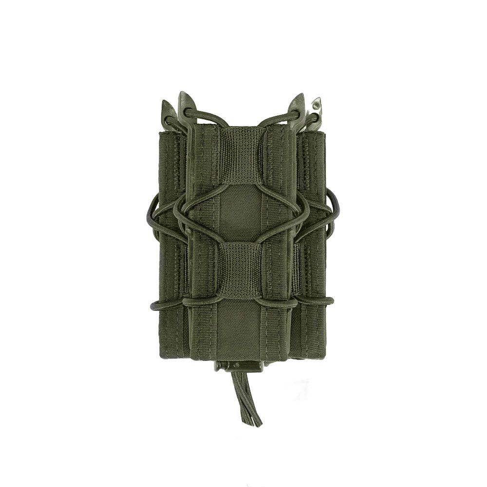 Warrior Single Quick Mag with Single Pistol Pouch Olive Drab | UK Tactical