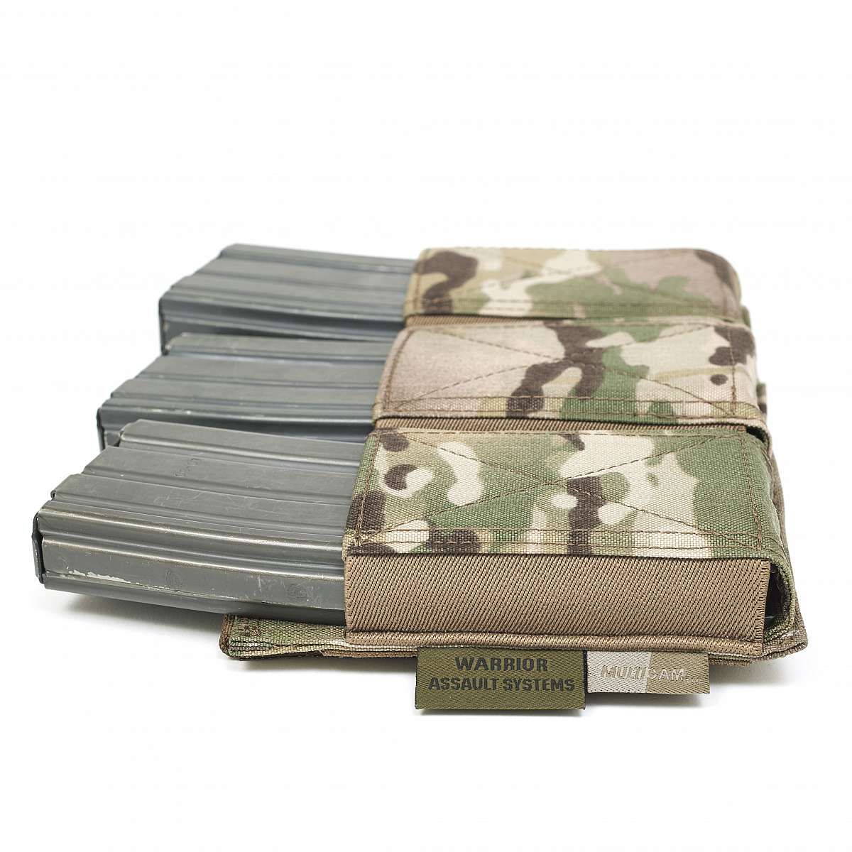 Warrior Triple Elastic Mag Pouch MultiCam | UK Tactical