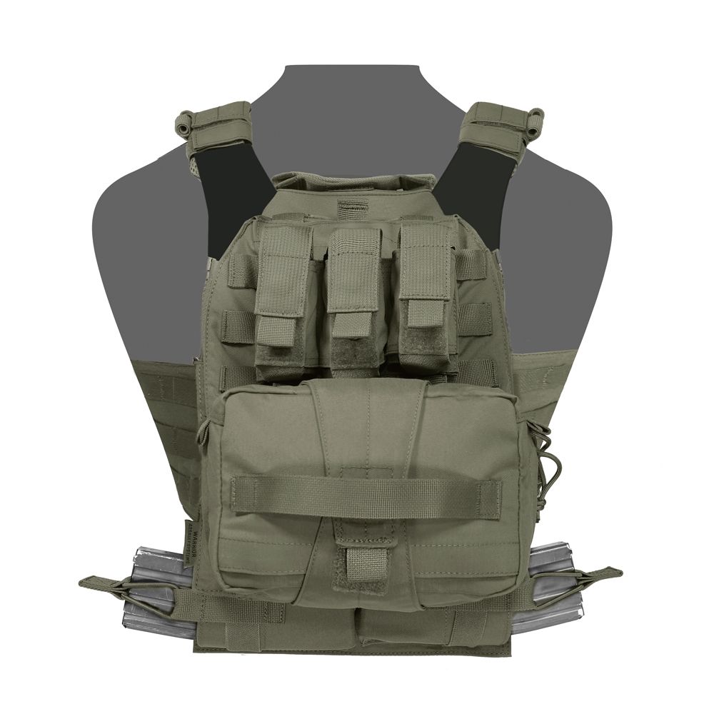 Warrior Assaulters Back Panel Ranger Green | UK Tactical