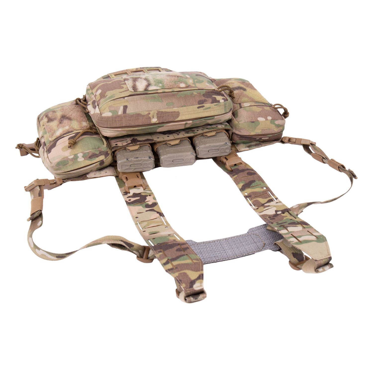 MCR MK1 Type 2 Chest Rig Fully Loaded with H Harness | UK Tactical