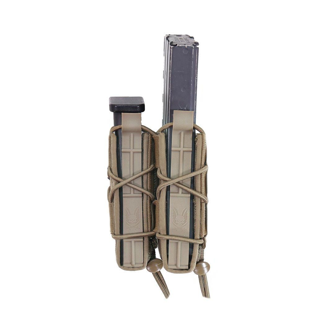 Warrior Single Quick Mag with Single Pistol Pouch Coyote Tan | UK Tactical