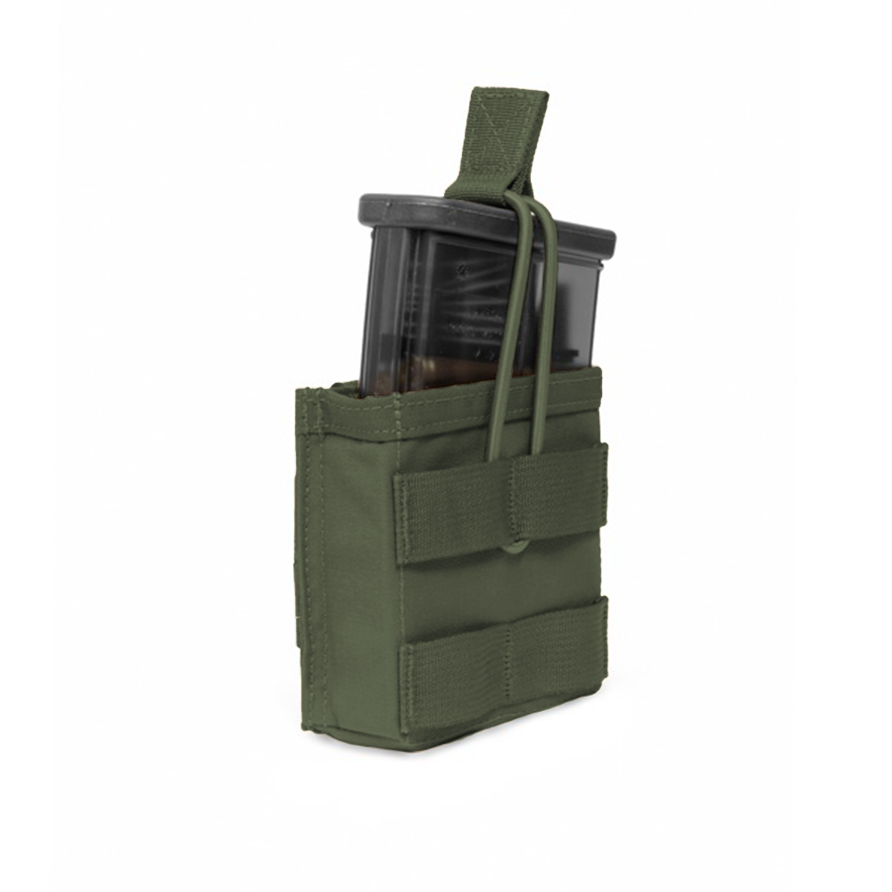 Warrior Single MOLLE Open Pouch HK417 Olive Drab | UK Tactical
