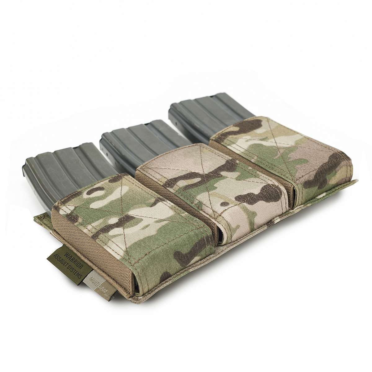 Warrior Triple Elastic Mag Pouch MultiCam | UK Tactical