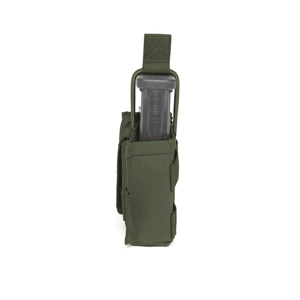 Warrior Single MOLLE Open Pouch HK417 Olive Drab | UK Tactical