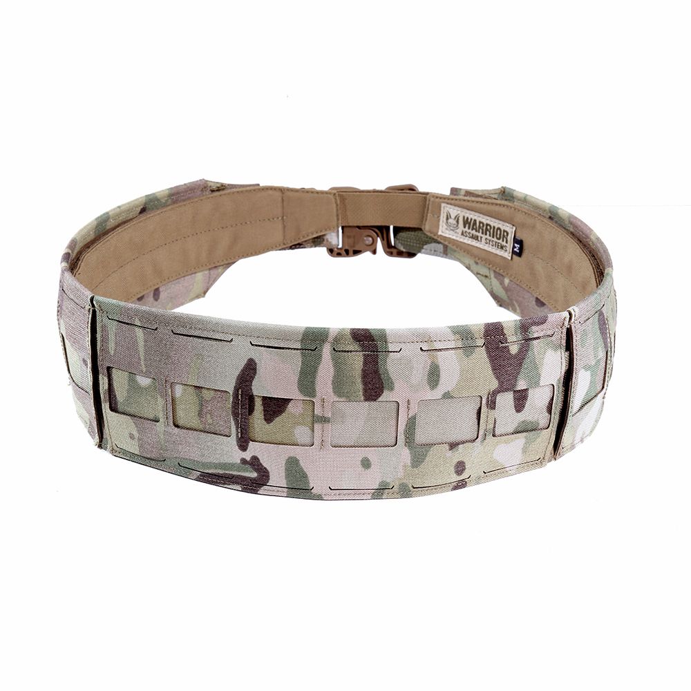 Warrior Laser Cut Low Profile Belt with Polymer Cobra Belt | UK Tactical