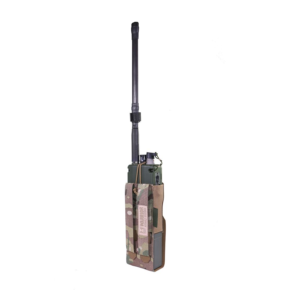 Warrior Laser Cut MBITR / Harris Radio Pouch MultiCam | UK Tactical
