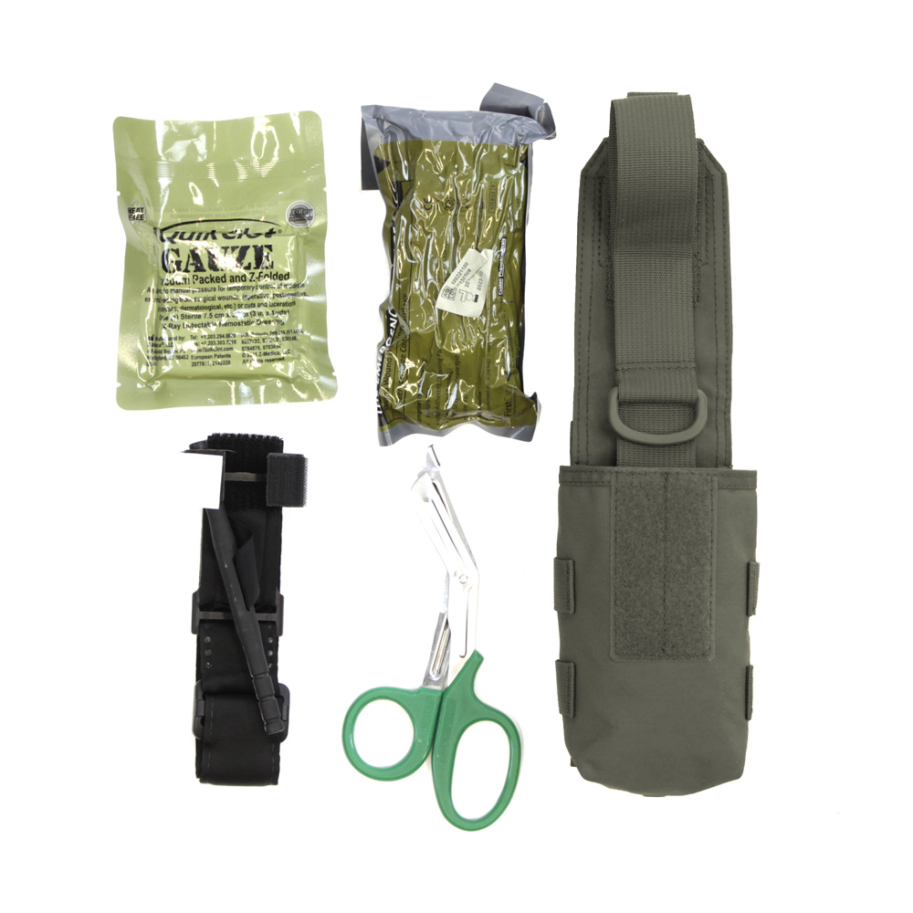 Warrior Individual First Aid Pouch Ranger Green | UK Tactical