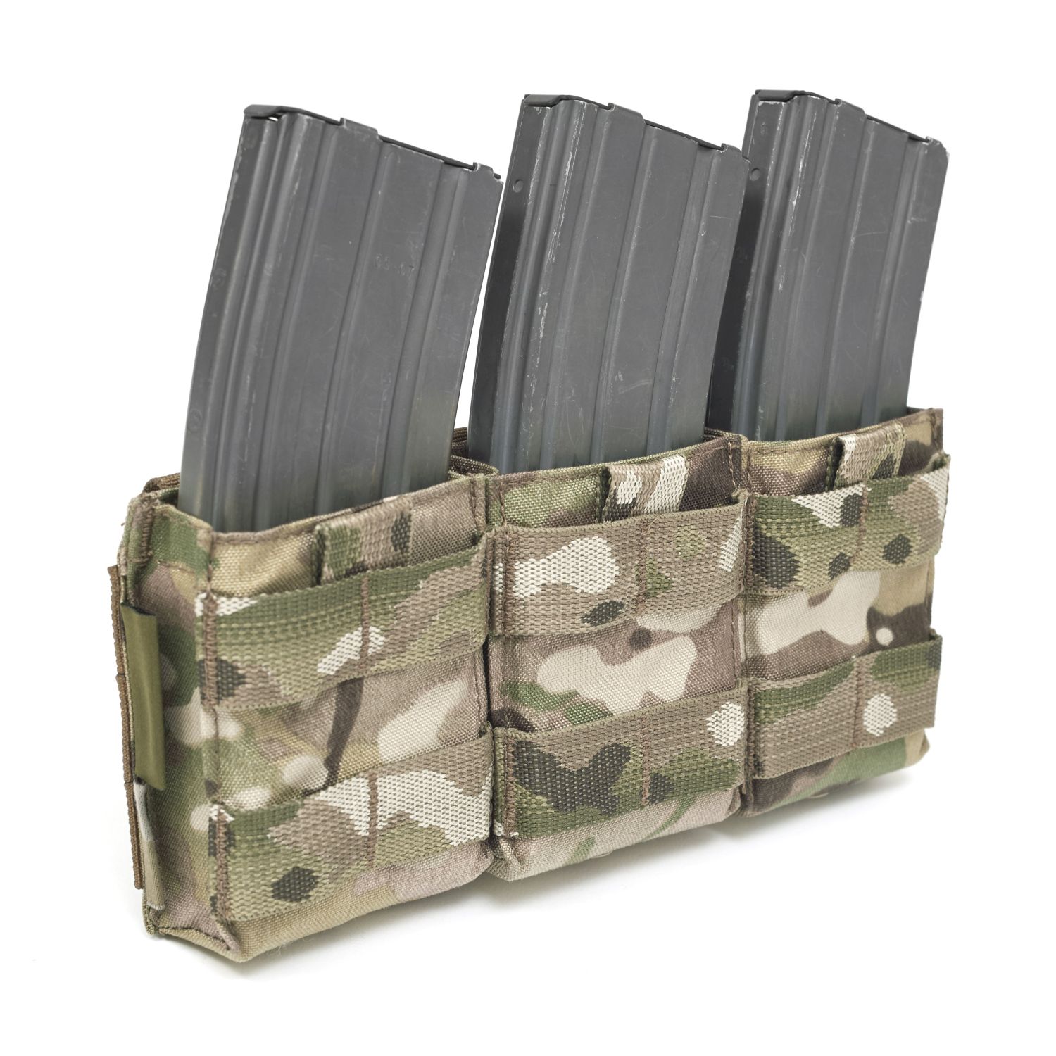 Triple Snap Mag Pouch for M4 5.56 MultiCam | UK Tactical