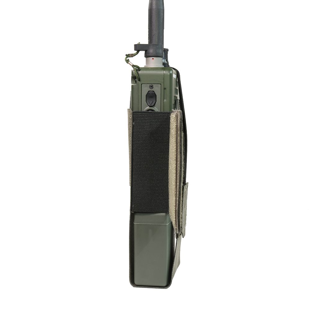 Warrior Laser Cut Wing Velcro MBITR / Harris Radio Pouch Ranger Green ...