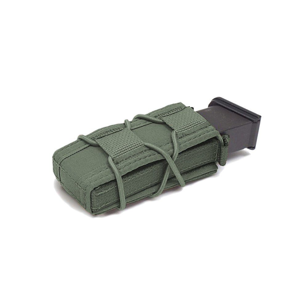 Warrior Single Quick Mag for 9mm Pistol Ranger Green | UK Tactical