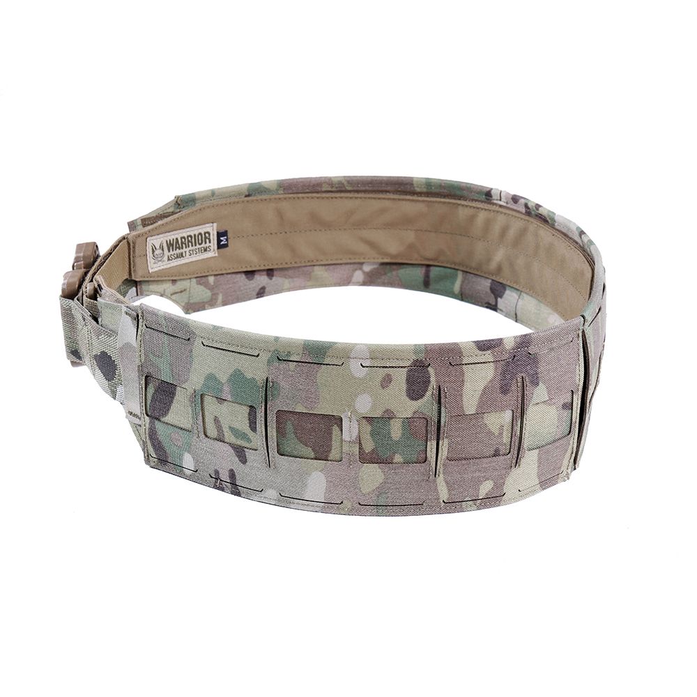Warrior Laser Cut Low Profile Belt with Polymer Cobra Belt | UK Tactical