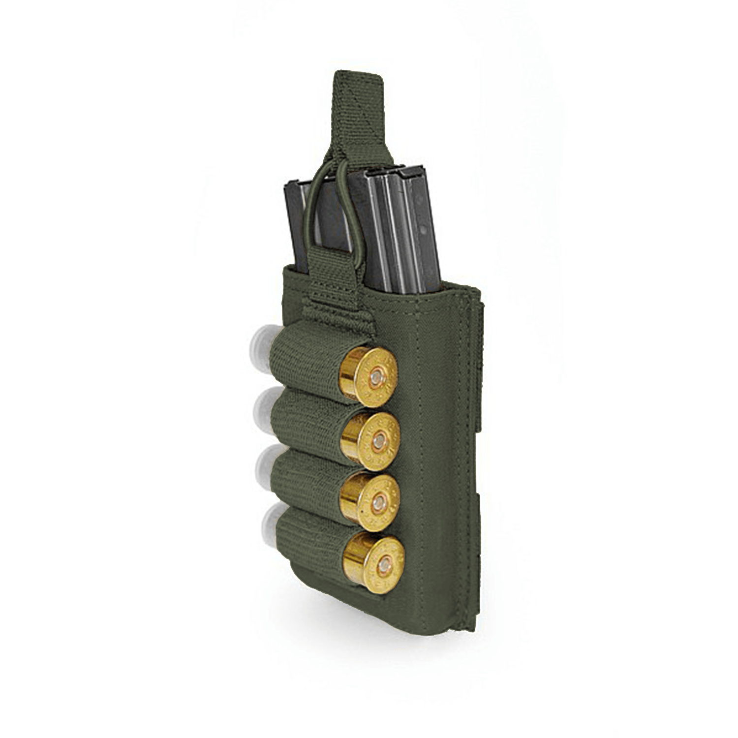 Warrior Single Open 5.56mm with Shotgun Strip Olive Drab | UK Tactical