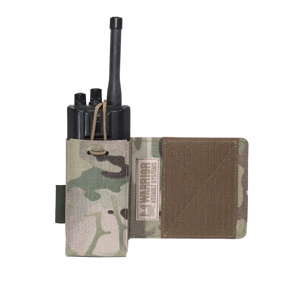 Warrior Laser Cut Wing Velcro Adjustable Radio Pouch Left Side MultiCam ...