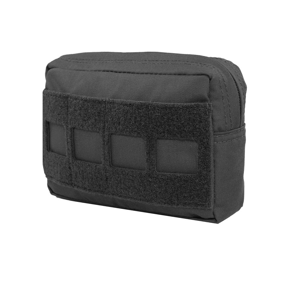 Warrior Laser Cut Small Horizontal Utility Pouch Black | UK Tactical