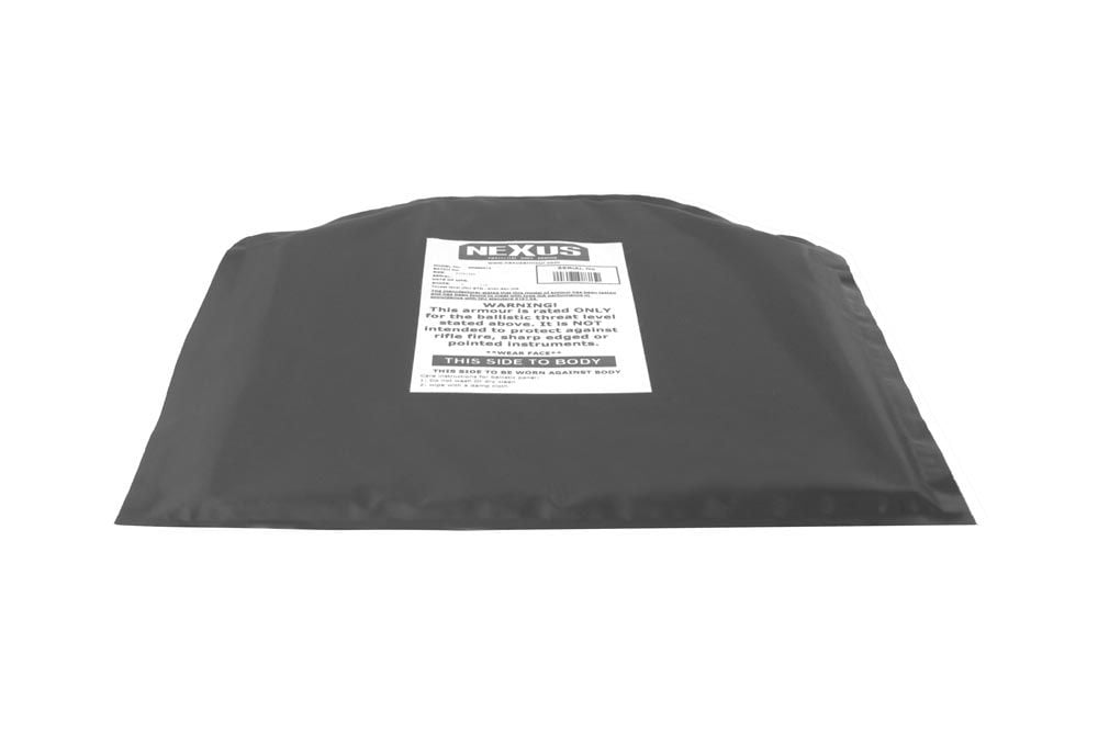 Nexus Level 3a 10" x 12" Soft Armour Inserts Plate Backers Set Of 2 ...
