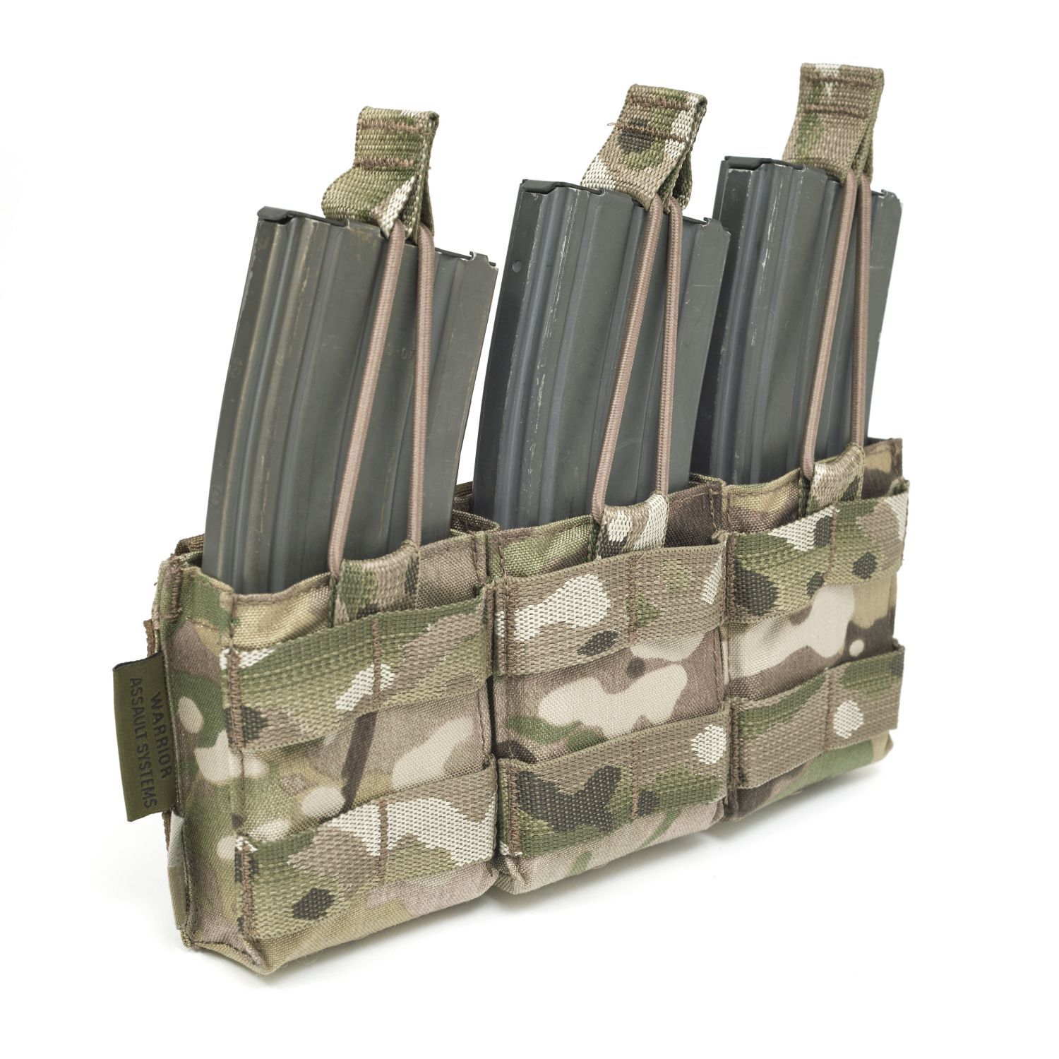 Triple Snap Mag Pouch for M4 5.56 MultiCam | UK Tactical