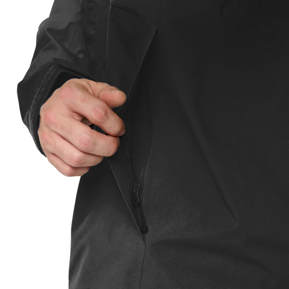 5.11 Force Rainshell Jacket Black | UK Tactical